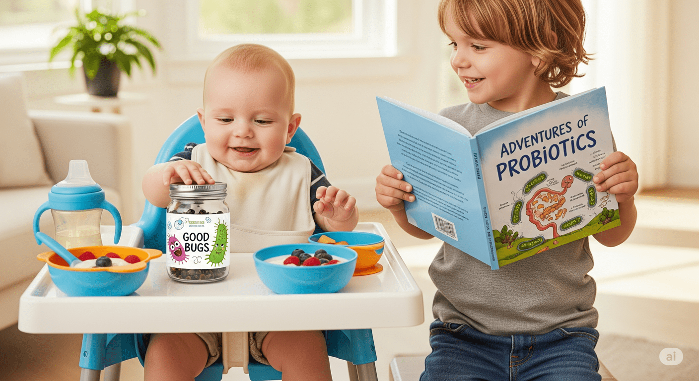 Probióticos para Bebés y Niños: Soluciones para Cólicos y Salud